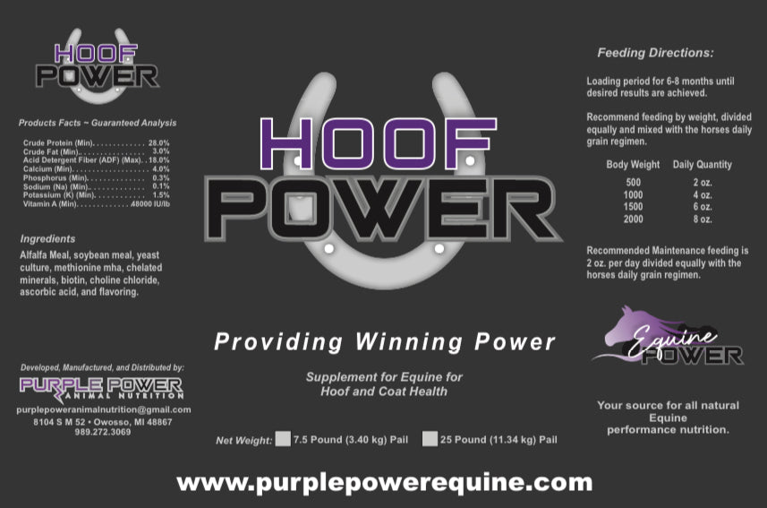 Purple Power Hoof & Skin – Purple Power Animal Nutrition